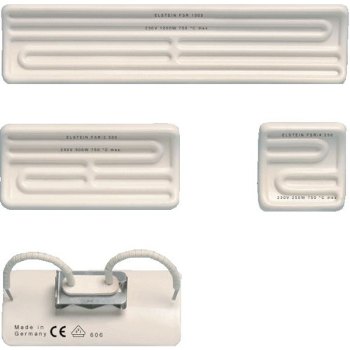 Elsteın-FSR 1000 W 230 V 245 x 60 mm Infraruj Seramik Rezistans